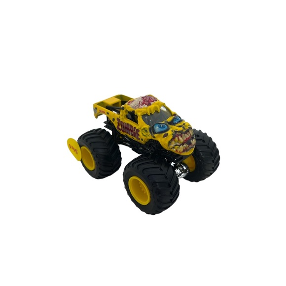 Toys | Yellow Zombie Hot Wheels Monster Jam Trucks | Poshmark